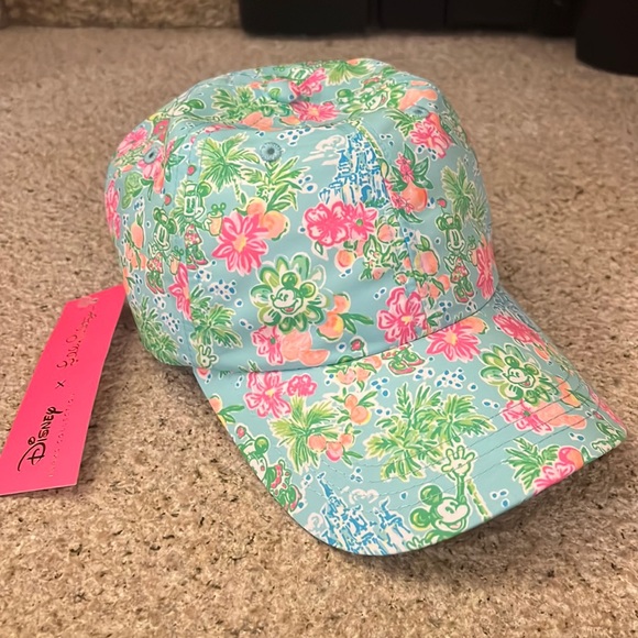 Lilly Pulitzer | Accessories | Nwt Lilly Pulitzer Disney Hat Lilly ...